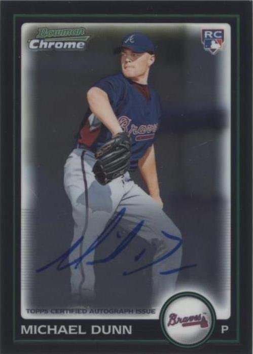 2010 Bowman - Chrome Rookie Autographs #211 Michael Dunn (AU, RC) for ...