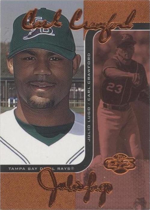 2006 Topps Co-Signers - Changing Faces Red #81-C Carl Crawford, Julio ...