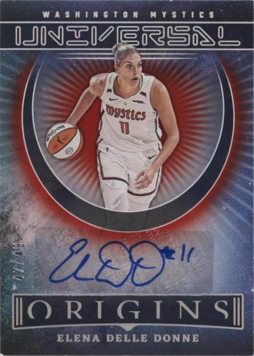 2023 Panini Origins WNBA - Universal Autographs Red #UA-EDD Elena Delle ...