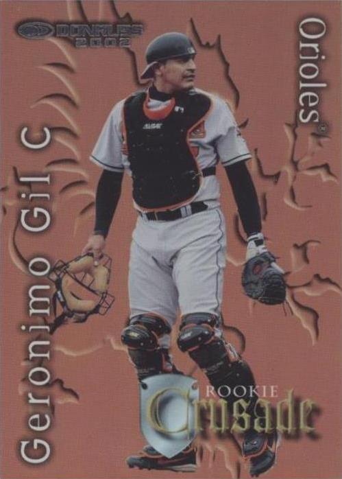 2002 Donruss The Rookies - Crusade Geronimo Gil #RC-5 /1500 for sale ...