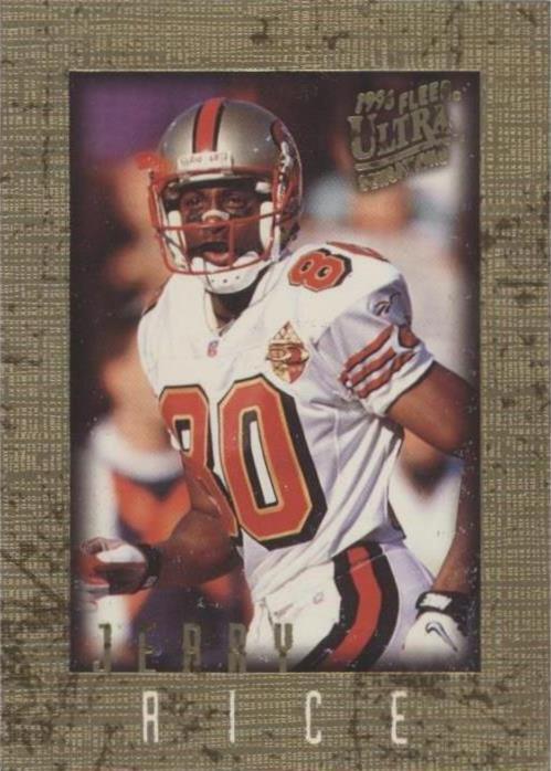 1996 Fleer Ultra Sensations - Jerry Rice #91 Marble Gold for sale ...