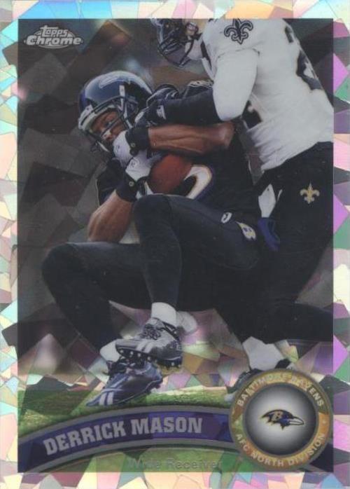 2011 Topps Chrome - Crystal Atomic Refractor #41 Derrick Mason /139 for sale online | eBay