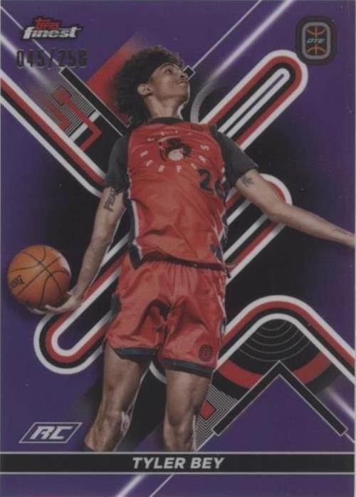 2022-23 Topps Finest OTE Overtime Elite - Tyler Bey #75 Purple ...