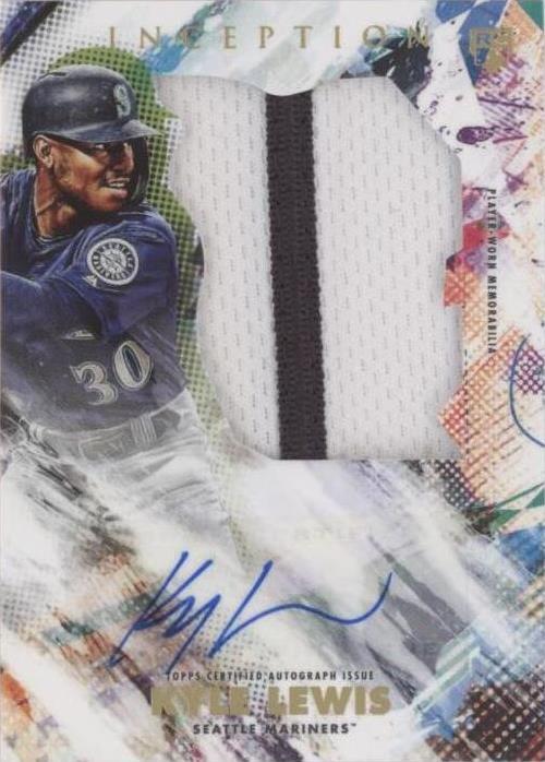 2020 Topps Inception - Inception Autograph Jumbo Patch #IAJP-KL Kyle ...