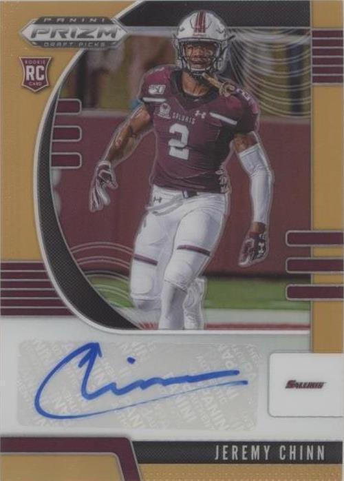 2020 Panini Prizm Draft Picks - Draft Picks Rookies Jeremy Chinn #264 ...