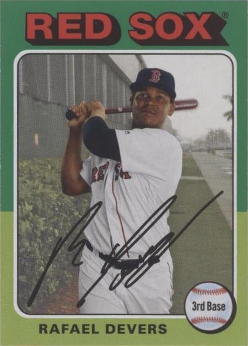 2019 Topps Archives - 1975 Design Rafael Devers #147 for sale online | eBay