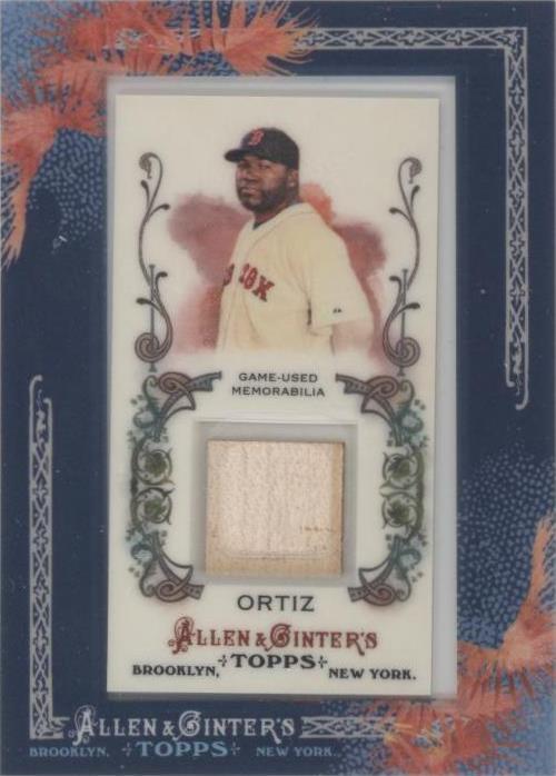 2011 Topps Allen & Ginter's - Framed Mini Relics Bat #AGR-DO David ...