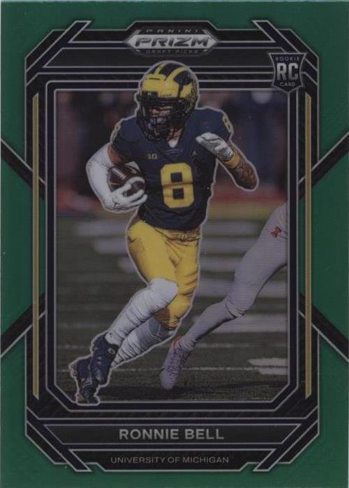 2023 Panini Prizm Draft Picks - Ronnie Bell #199 Green Prizm (RC) for sale online | eBay