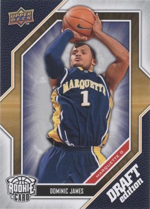 2009-10 Upper Deck Draft Edition - Dominic James #26 (RC) for sale ...