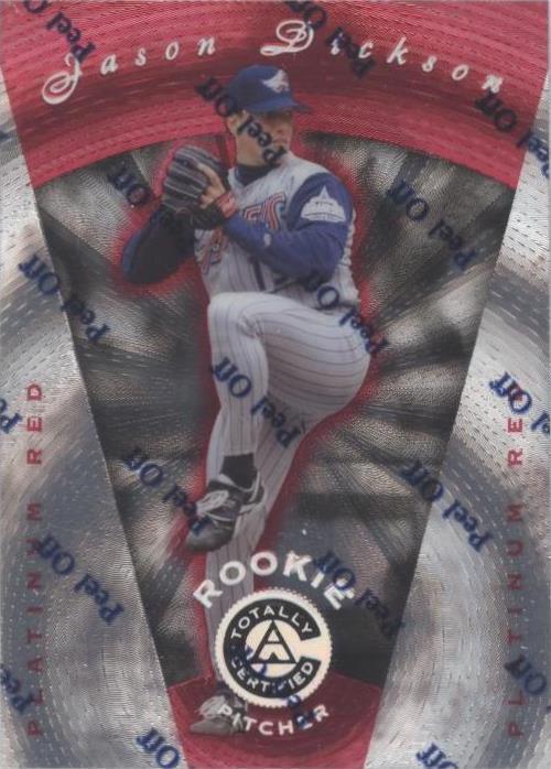 1997 Pinnacle Totally Certified - Jason Dickson #124 Platinum Red /3999 ...
