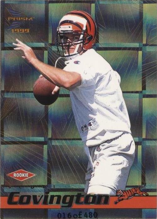 1999 Pacific Prism - Holographic Gold #29 Scott Covington /480 (RC) for ...