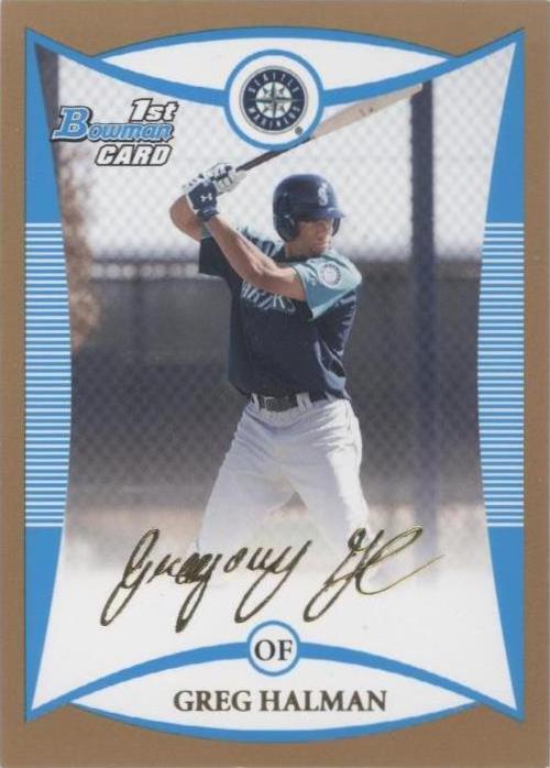 2008 Bowman - Prospects Gold #BP35 Greg Halman (RC) for sale online | eBay