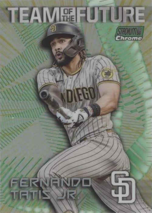 2022 Topps Stadium Club Chrome - Team of the Future Fernando Tatís Jr ...