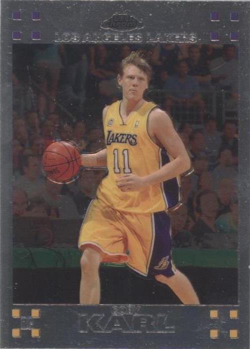 2007-08 Topps Chrome - Coby Karl #116 (RC) for sale online | eBay