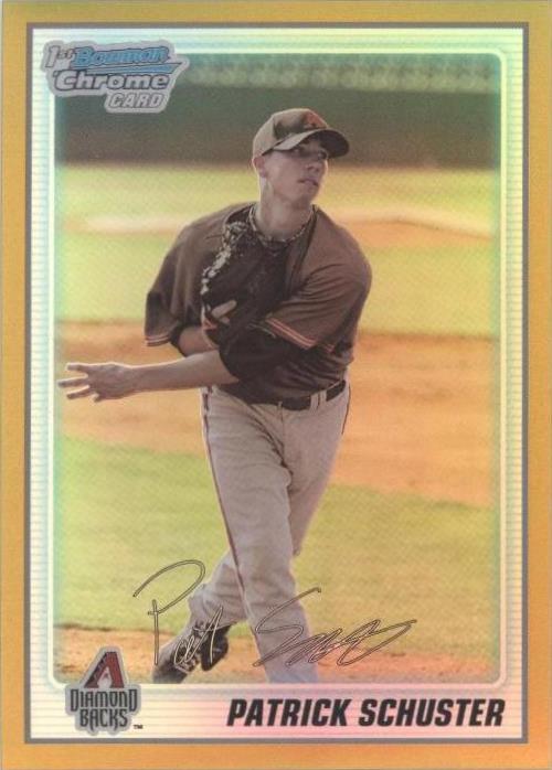 2010 Bowman Chrome - Prospects Gold Refractor #BCP97 Patrick Schuster /50 (RC) for sale online ...