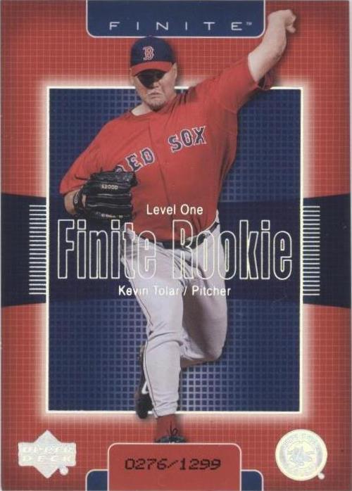 2003 Upper Deck Finite - Level One #252 Kevin Tolar /1299 (RC) for sale ...