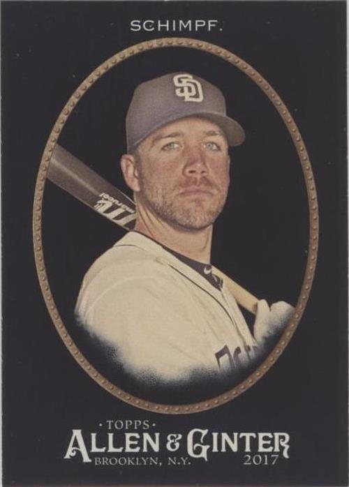 2017 Topps Allen & Ginter's X - #9 Ryan Schimpf (RC) for sale online | eBay