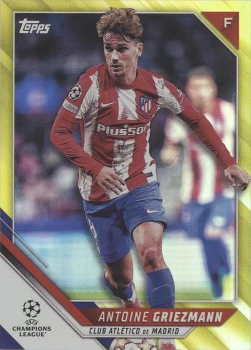 2021-22 Topps UCL Collection - Yellow Foil #88 Antoine Griezmann /250 ...