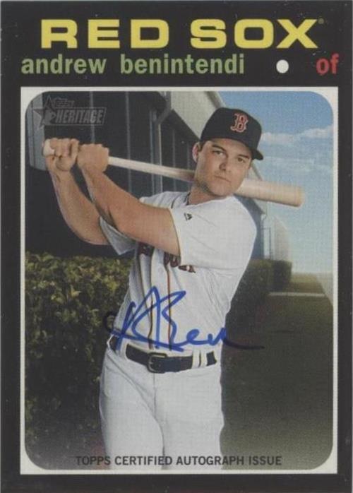 2020 Topps Heritage High Number - Real One Autographs Andrew Benintendi ...