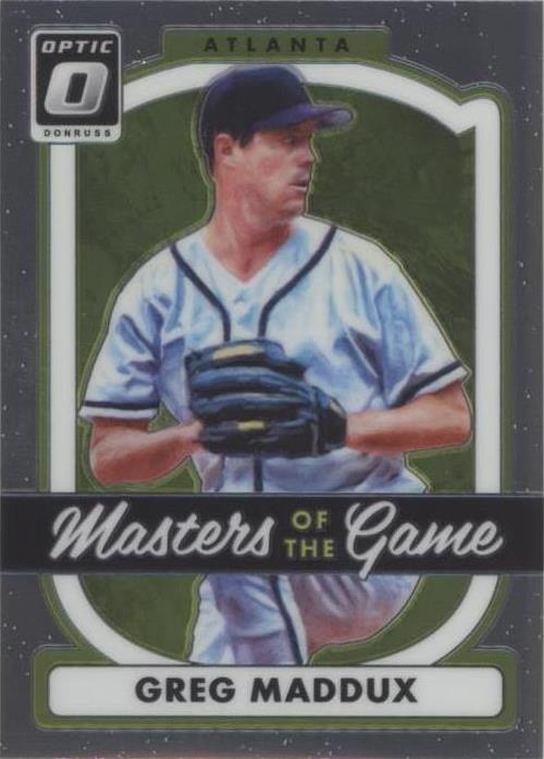 2017 Panini Donruss Optic - Masters of the Game #MG15 Greg Maddux for ...
