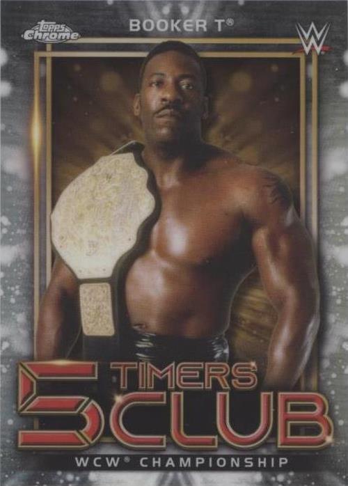 2021 Topps Chrome WWE - 5 Timers Club Booker T #5T-1 for sale online | eBay