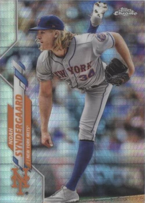 2020 Topps Chrome - Noah Syndergaard #58 Prism Refractor for sale online | eBay