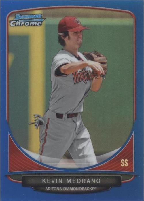 2013 Bowman - Prospects Chrome Kevin Medrano #BCP108 Blue Refractor ...