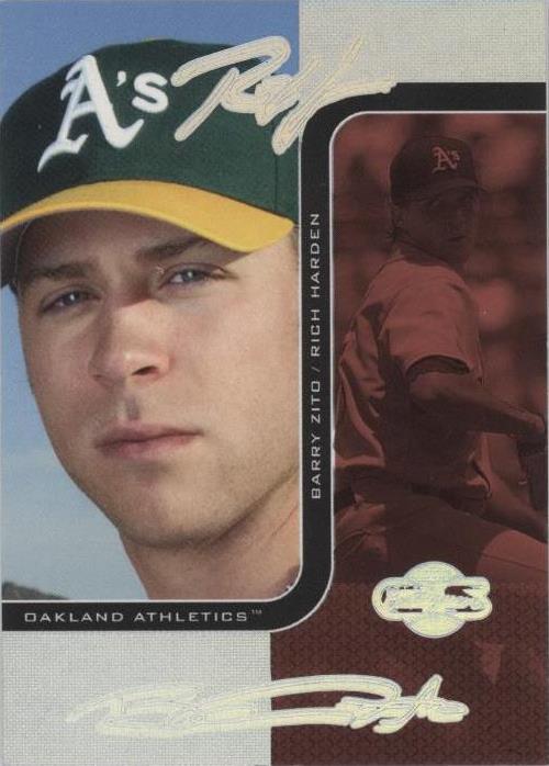 2006 Topps Co-Signers - Changing Faces HyperSilver Red #12-B Barry Zito ...