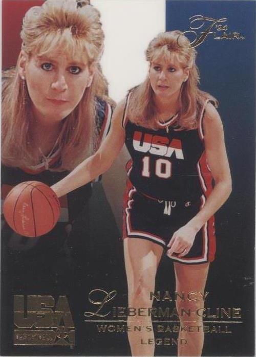 1994 Flair USA Basketball - Women's Basketball Legend Nancy Lieberman ...