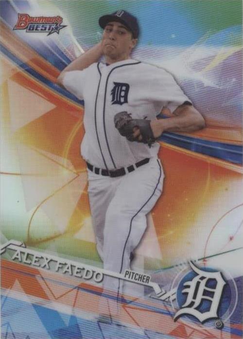 2017 Bowman's Best - Top Prospects Alex Faedo #TP-5 Refractor (RC) for ...