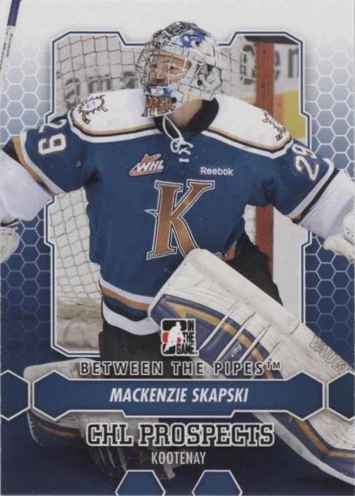 2012-13 In the Game Between the Pipes - #31 Mackenzie Skapski (RC) for ...