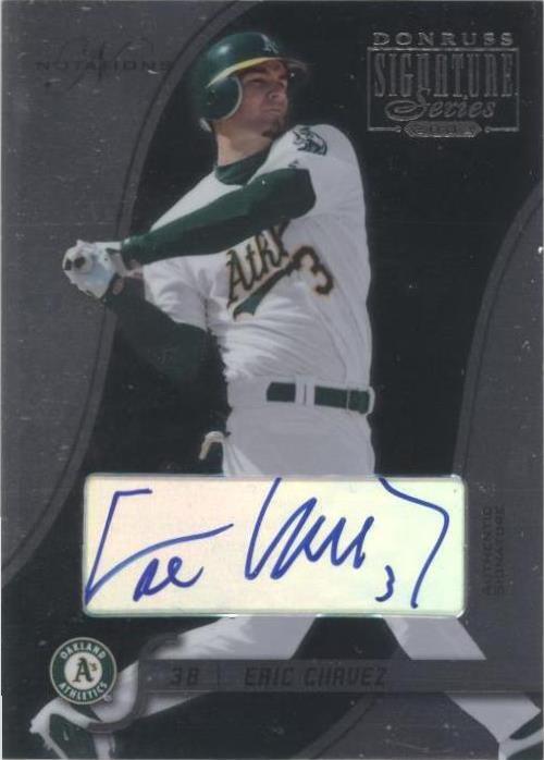 2003 Donruss Signature Series - Notations Authentic Signatures #68 Eric ...