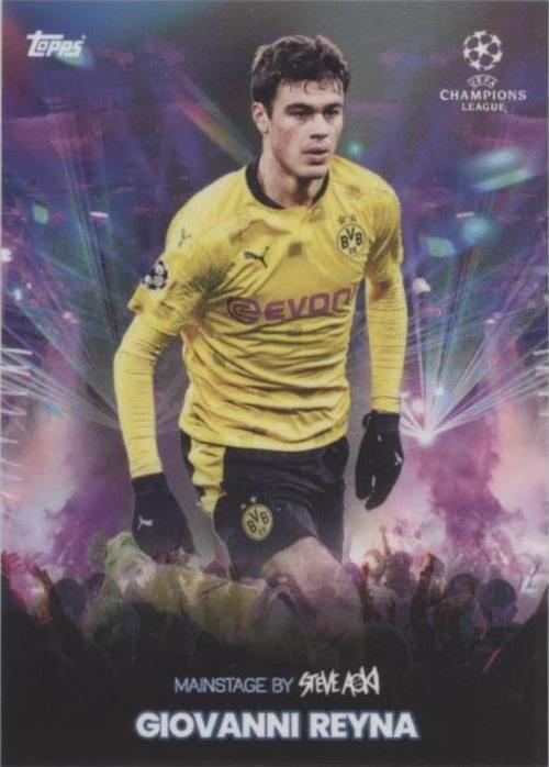 2020-21 Topps Football Festival by Steve Aoki - Giovanni Reyna for sale ...
