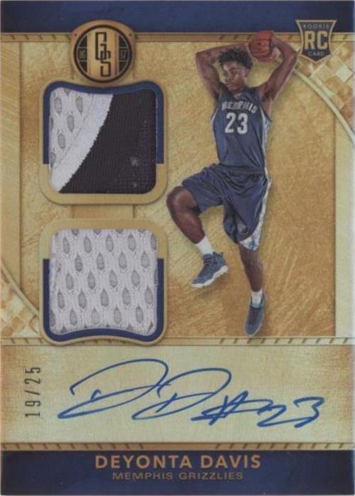 2016-17 Panini Gold Standard - Rookie Jersey Autographs Double Prime AU ...