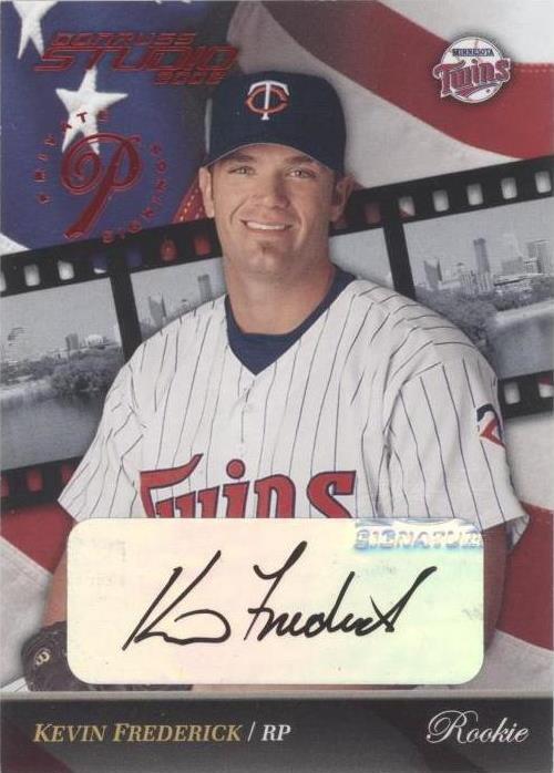 2002 Donruss Studio - Kevin Frederick #220 Private Signings /250 (RC ...
