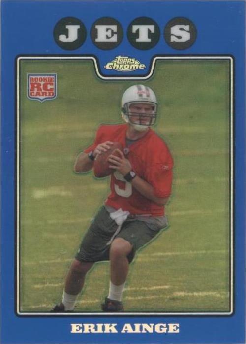 2008 Topps Chrome - Blue Refractor #TC174 Erik Ainge (RC) for sale ...