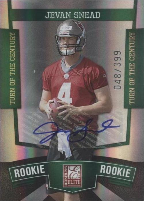 2010 Donruss Elite - Rookie Jevan Snead #147 Turn of the Century ...