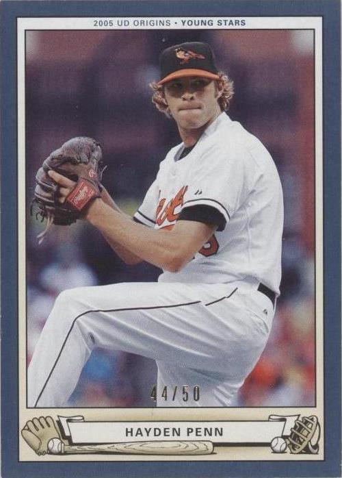 2005 Upper Deck Origins - Young Stars Blue #229 Hayden Penn /50 (RC ...