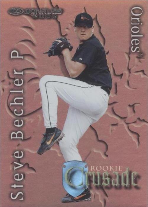 2002 Donruss The Rookies - Crusade Steve Bechler #RC-8 /1500 (RC) for ...