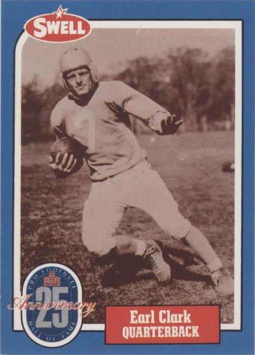 1988 Swell Football Greats Hall of Fame - #29 Dutch Clark (RC) for sale ...