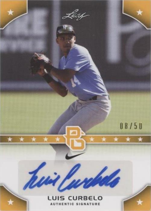 2015 Leaf Perfect Game National Showcase - Autographs Gold #PG-LC1 Luis ...
