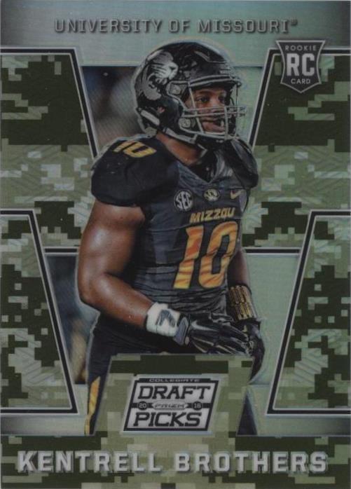 2016 Panini Prizm Collegiate Draft Picks - Draft Picks Kentrell ...
