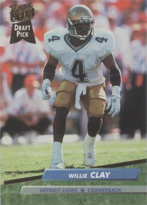 1992 Fleer Ultra - Willie Clay #421 (RC) for sale online | eBay