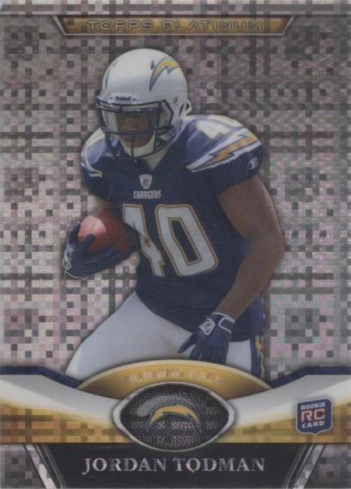 2011 Topps Platinum - Jordan Todman #78 X-Fractor (RC) for sale online ...