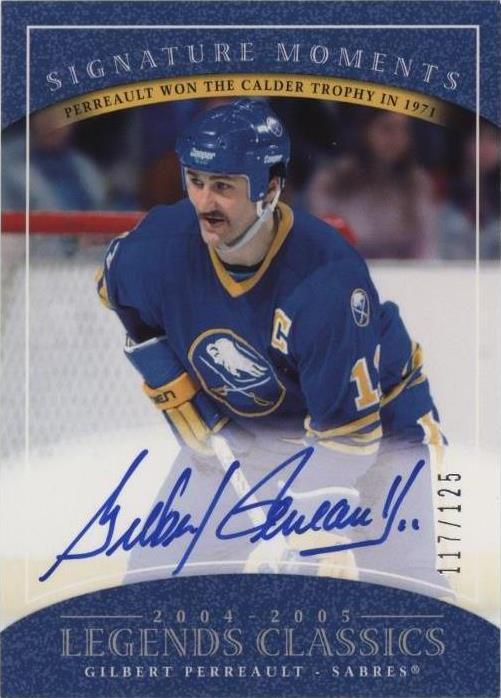 2004-05 Upper Deck Legends Classics - Signature Moments #M31 Gilbert ...