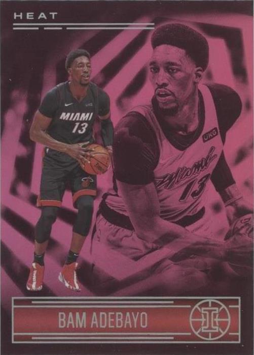 2020-21 Panini Illusions - Bam Adebayo #49 Trophy Collection Pink for ...