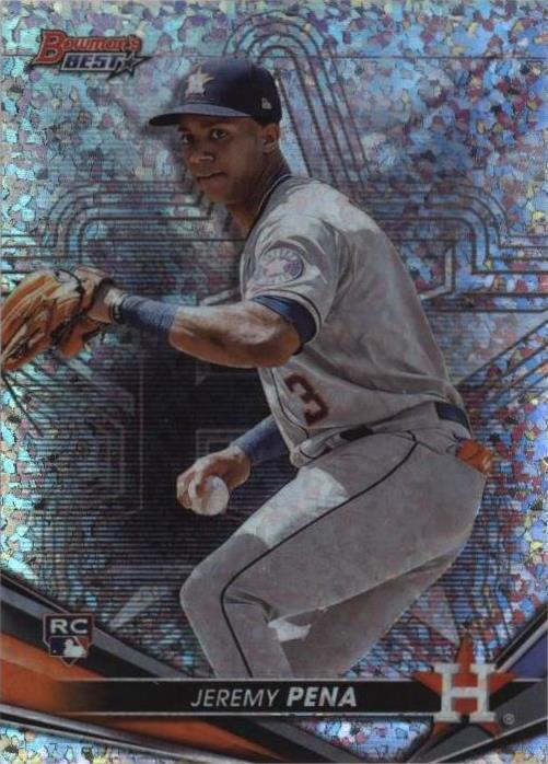 2022 Bowman's Best - Jeremy Pena #26 Mini-Diamond Refractor /299 (RC ...