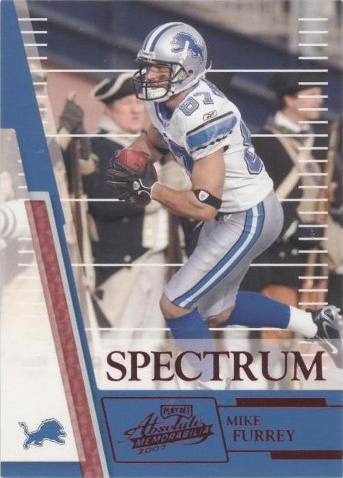 2007 Playoff Absolute Memorabilia - Spectrum Red #30 Mike Furrey for ...