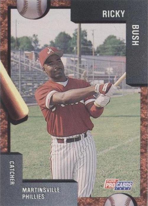 1992 Fleer ProCards Minor League - #3058 Ricky Bush (RC) for sale ...