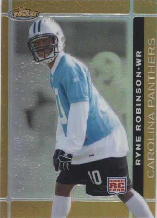 2007 Topps Finest - Rookie Gold Refractor #143 Ryne Robinson /50 (RC ...